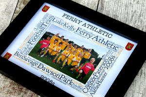 Personalised Football | Soccer Team Frame – MadeAt94