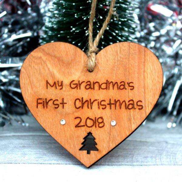 Grandma 1st Christmas Tree Decoration – MadeAt94