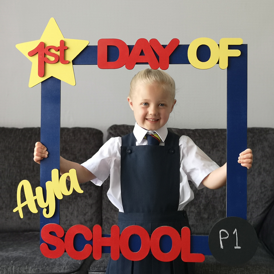 First Day Of School Selfie Frame Ubicaciondepersonas cdmx gob mx